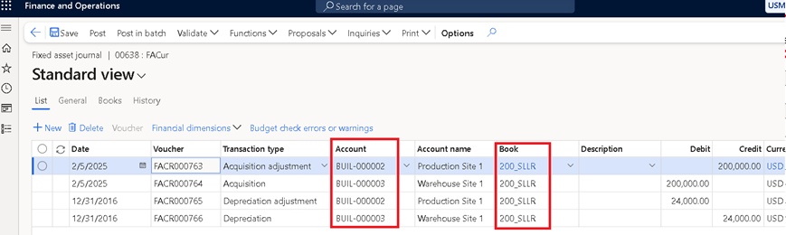 Step4# Fixed Asset Disposal Journal – One step for all